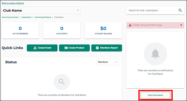 How to Update Club and Stripe Account Details – Swimming Australia ...